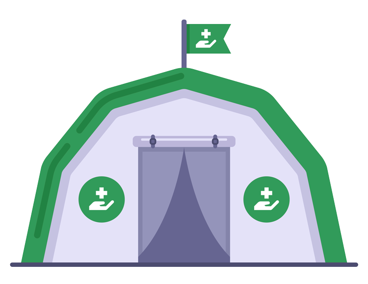 First Aid Tent – Therapy Fairground